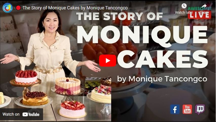 Awesome Planet 🔴 The Story of Monique Cakes by Monique Tancongco ...