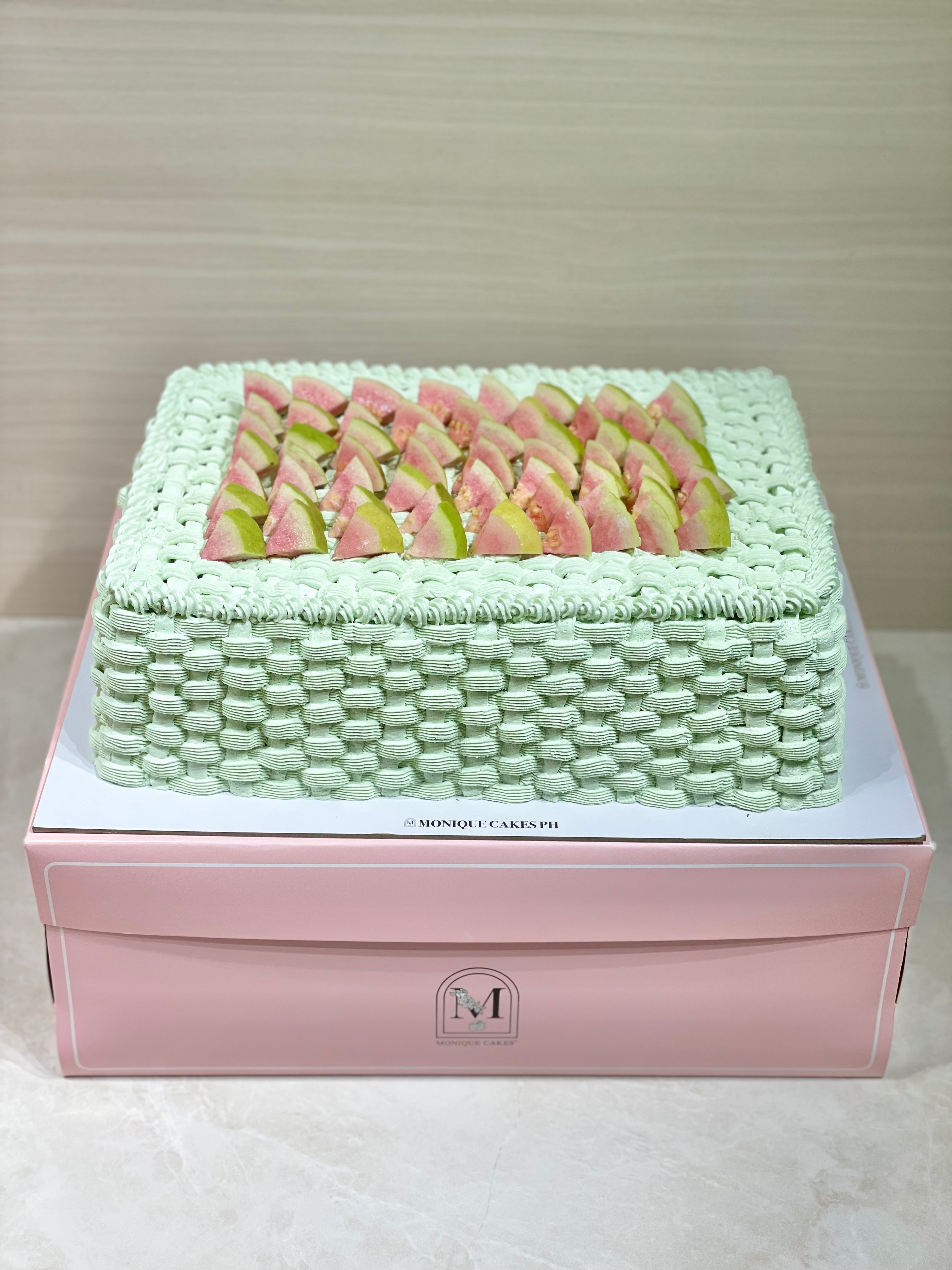 Helen's Guava Cake (rectangular) – Moniquecakesph